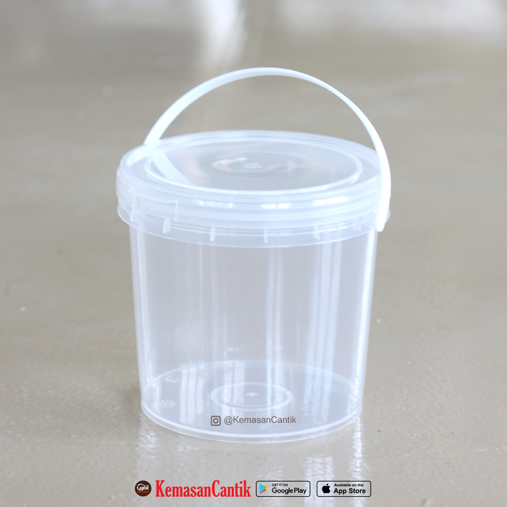 PAIL 1 KG BENING +TUTUP BENING | Toko Kemasan Cantik